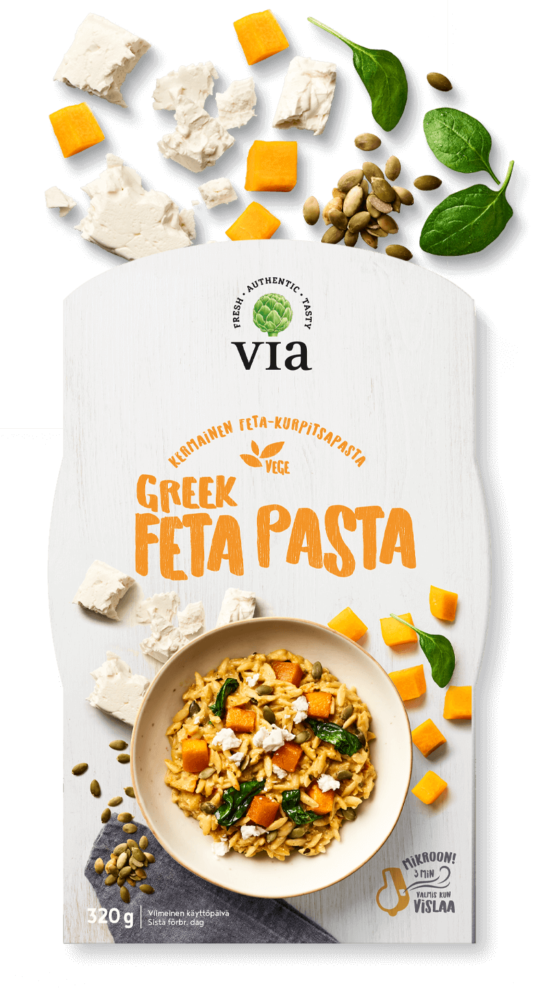 Via Greek Feta Pasta Via